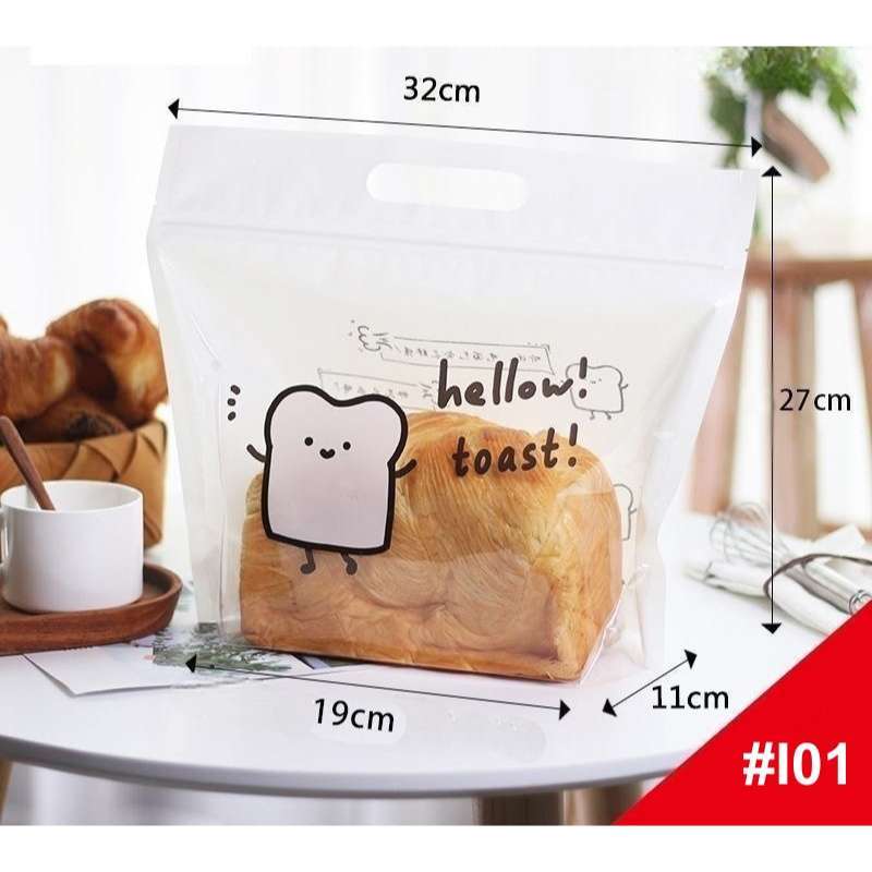 Promo Aigootan - Plastik Roti Tawar - Kemasan Packing Ziplock Sobek ...