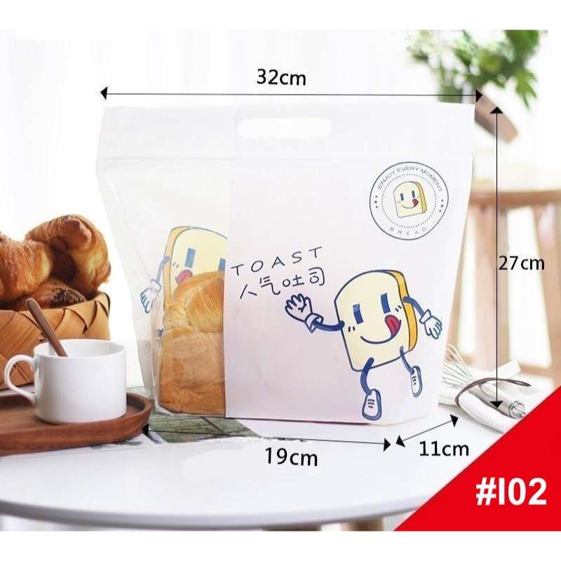 Promo Aigootan - Plastik Roti Tawar - Kemasan Packing Ziplock Sobek ...