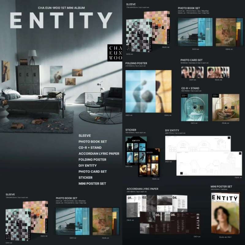 Jual [ready Stock] Cha Eun Woo - 1st Mini [entity] Di Seller Kpopgoods ...