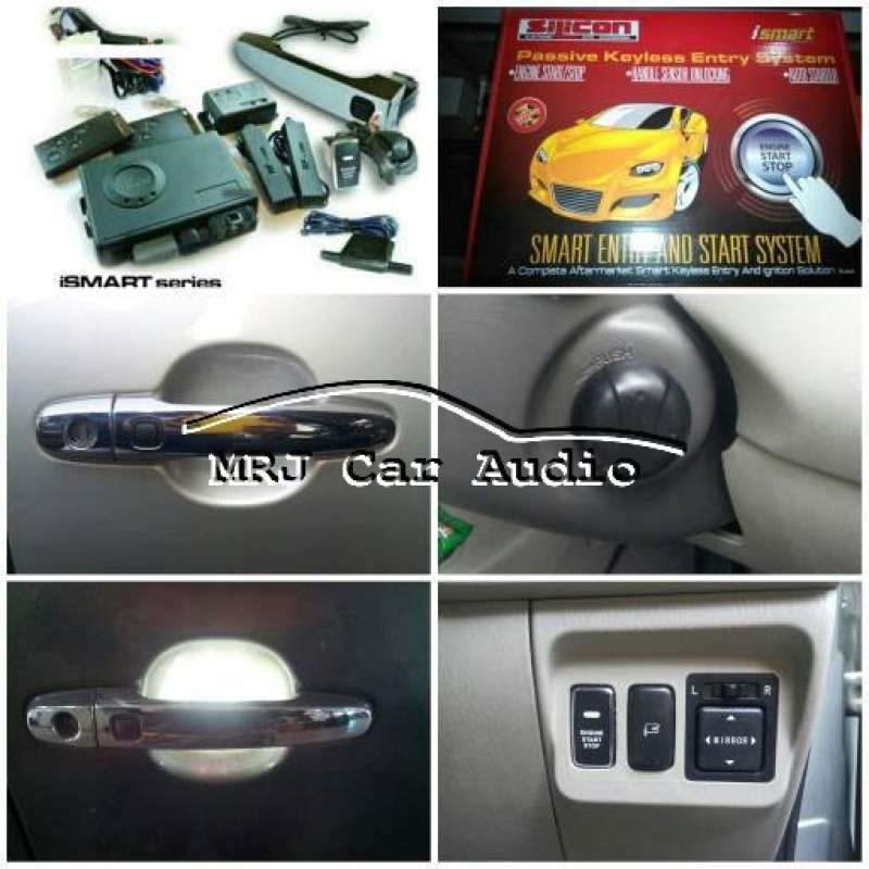 Jual Toyota Innova Alarm Mobil Pintar Ismart Keyless Push Start ...