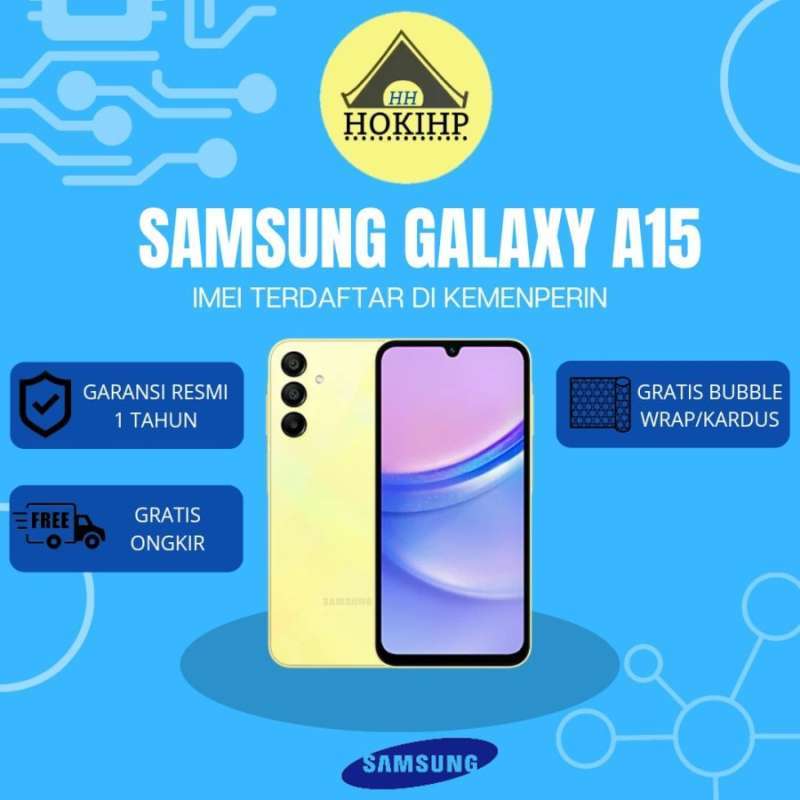 Jual Samsung A15 Terbaru Spesifikasi Original, Murah & Diskon Harga Mei ...