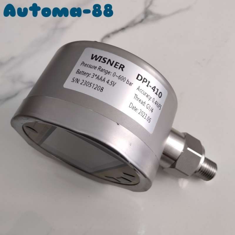 Promo Digital Pressure Gauge 0-600bar 60mpa Ukur Tekanan 600 Bar Npt 1/ ...