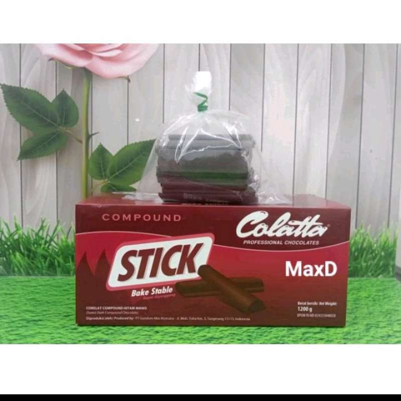 Jual Colatta Cokelat Stick/stik Compound Hitam Repack 1 Kg Di Seller ...