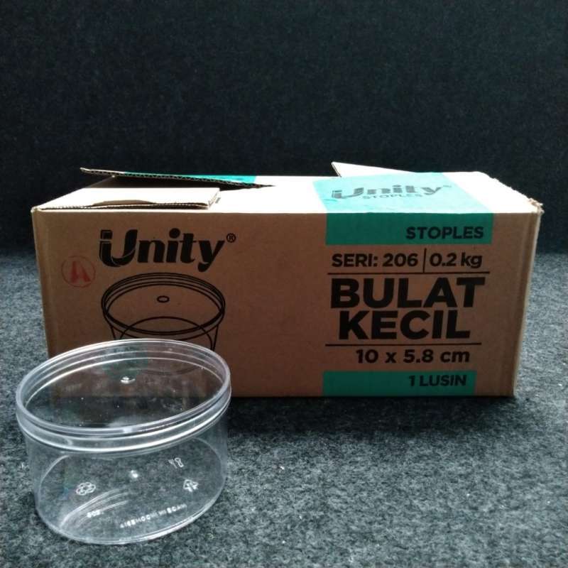 Jual Unity Stoples 410 250 Gram Isi 1 Lusin Kotak Toples Botol Tabung ...