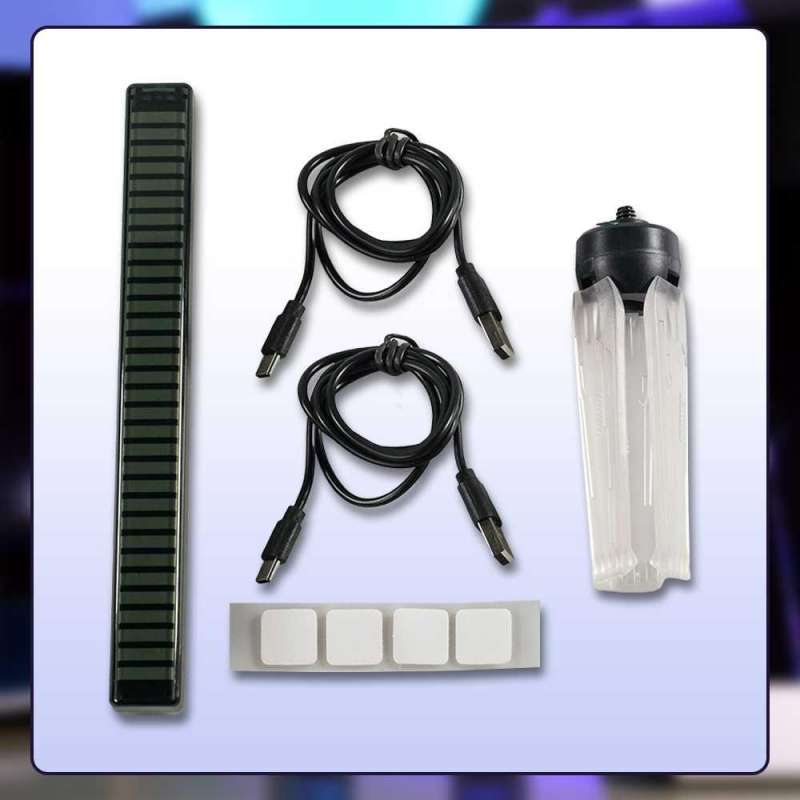 Jual K-outdoor Lampu Led Rgb Bar Strip Sound Rhythm Light Usb App 32 ...