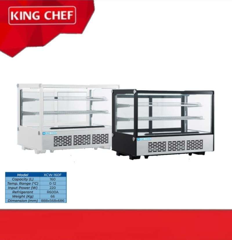 Jual King Chef Xcw 160f Countertop Display Cooler 160 Liter Di Seller ...