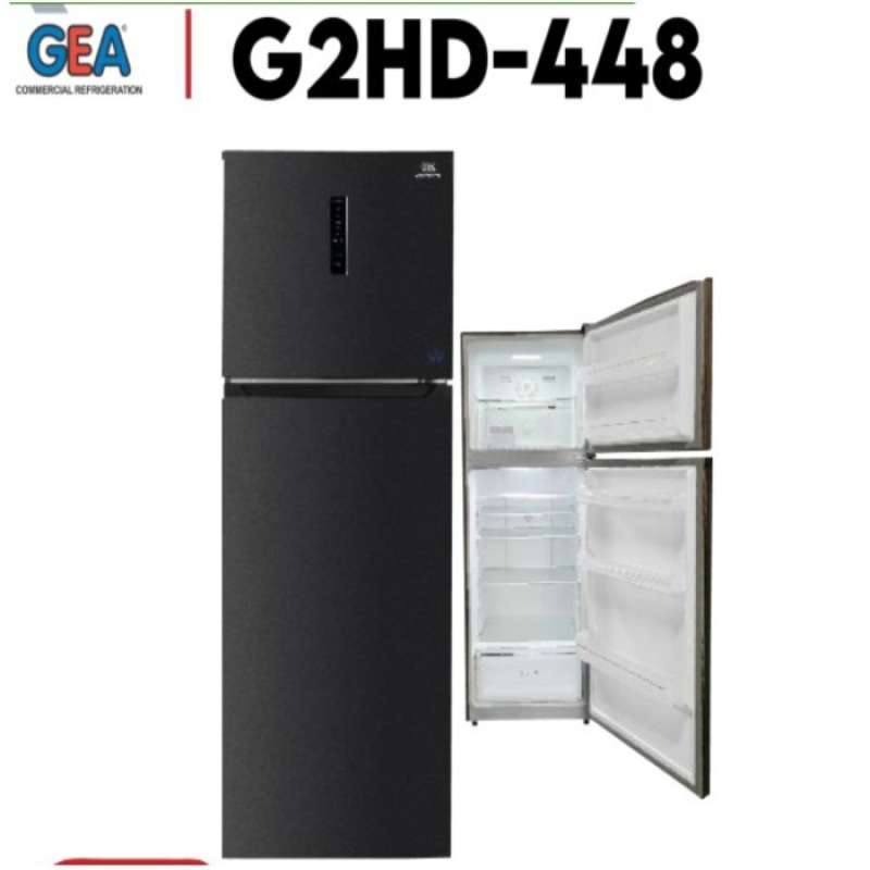 Jual Gea G2hd-448 / G2hd448 Lemari Es 2 Pintu 448 Liter 140 Watt ...