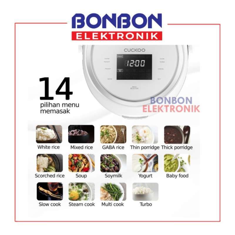 Promo Cuckoo All-in-one Smart Rice Cooker Cr-1020f/wh 1.8l No.1 In ...