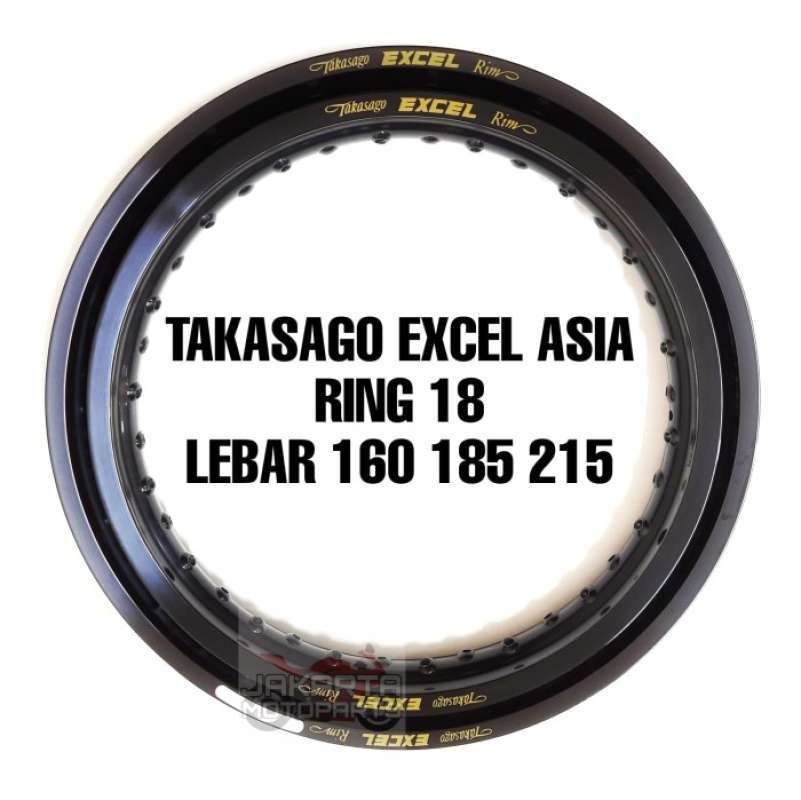 Promo Takasago Excel Asia Velg Ring 18 160 185 215 Asli Diskon 23% Di ...