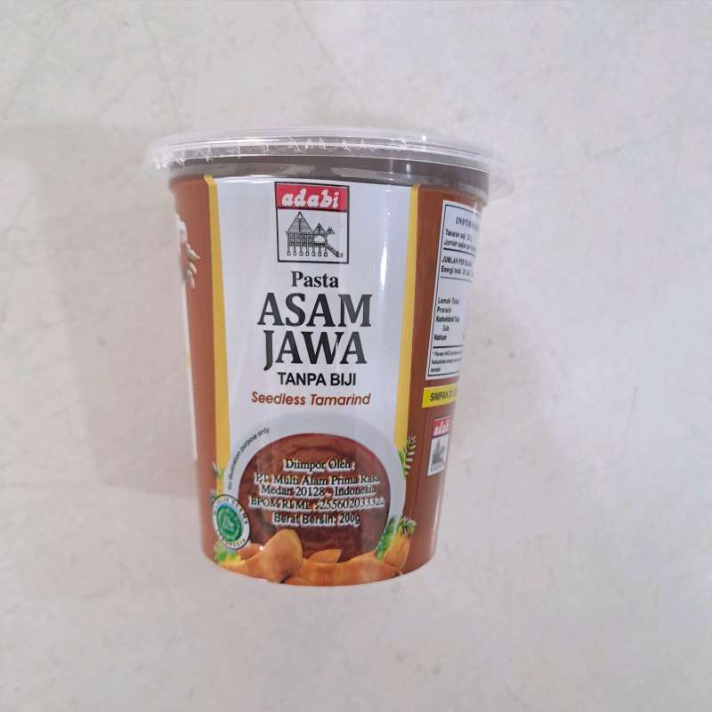 Jual Asam Jawa Adabi Pasta Asam Jawa 200g Tanpa Biji - Halal Di Seller ... Jual Asam Jawa Adabi Pasta Asam Jawa 200g Tanpa Biji - Halal Di Seller ...