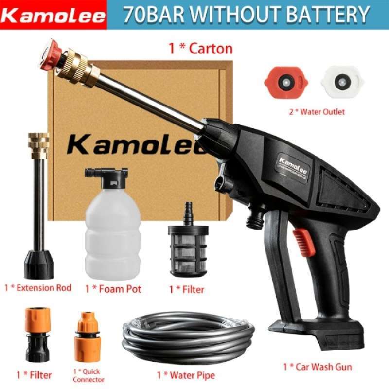Promo Kamolee-air Jet Cleaner-cordless Portable Multifungsi/mesin Cuci ...