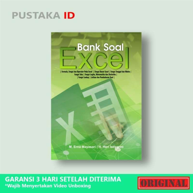 Jual Buku Bank Soal Excel - Original Di Seller Buku Id - Karang Tengah ...