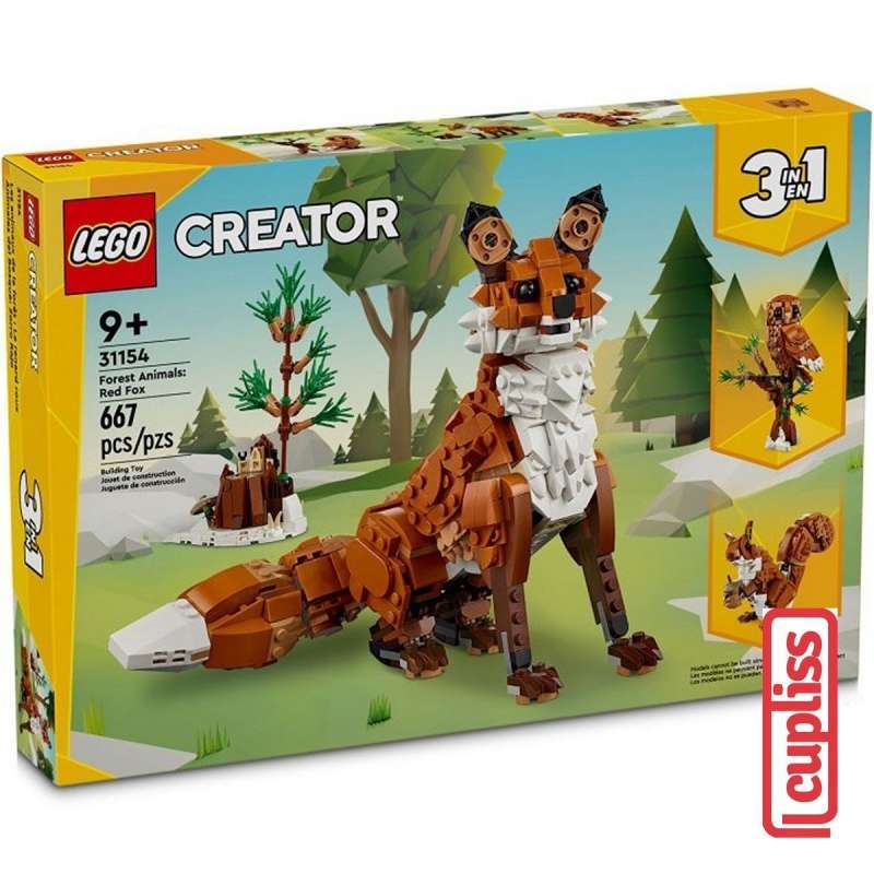 Jual Lego Creator 31154 Forest Animals Red Fox Di Seller Cupliss ...