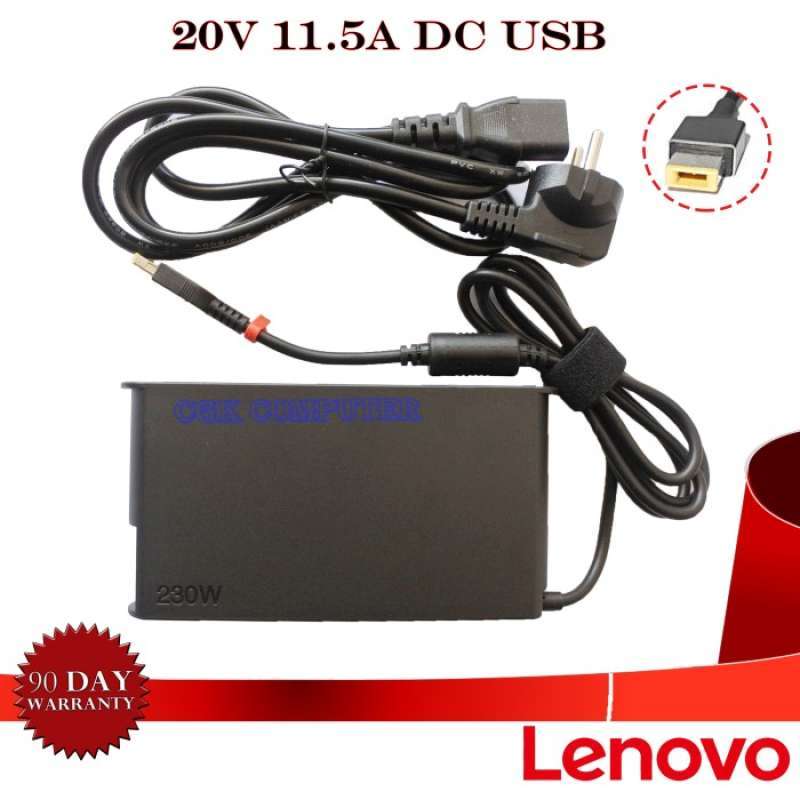 Jual Adaptor Charger Lenovo Legion 5 Y7000p 20v 11.5a Usb 230w Model ...