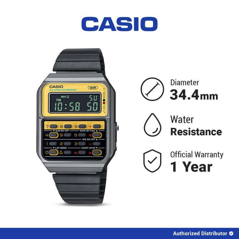 Jual Casio Vintage Heritage Colors Ca-500wegg-9bdf Jam Tangan Unisex Di ...
