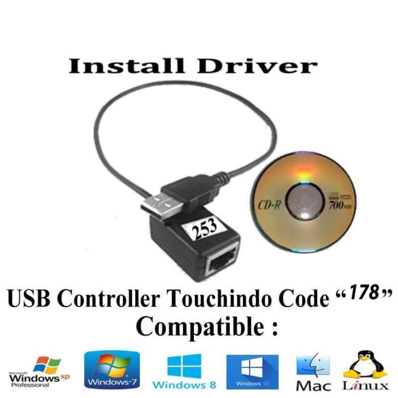 Promo Usb Controller Monitor Touchscreen Touchindo Diskon 23% Di Seller ...