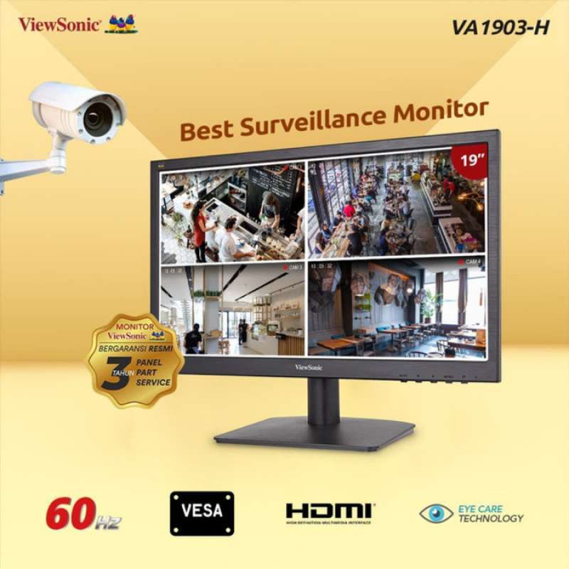 Promo Monitor View Sonic Led 19va 1903h Hdmi Garansi Resmi Diskon 23% ...