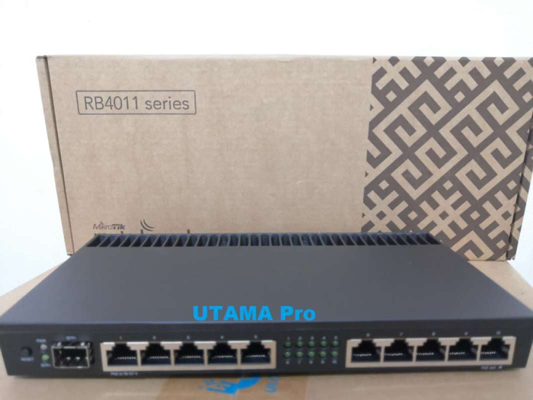Promo Mikrotik Routerboard Rb4011igs Rm Diskon 23% Di Seller Praptuma ...