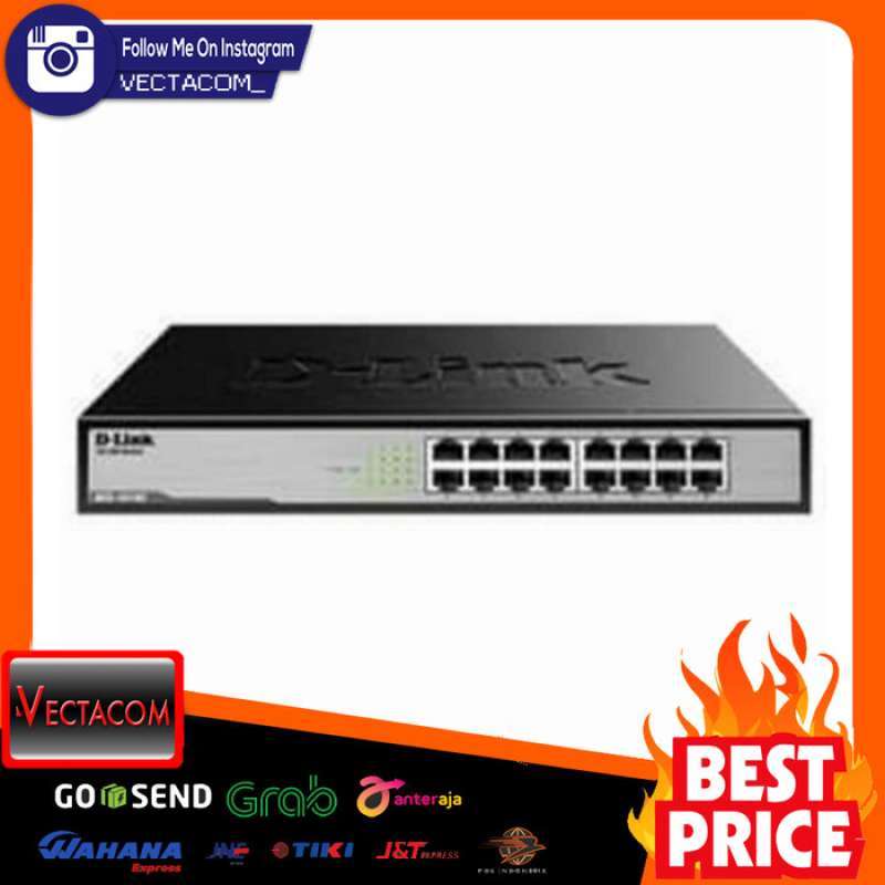 Promo Des-1016c / Des-1016d 16-port 10/100 Mbps Unmanaged Switch Diskon 23% Di Seller Praptuma ...