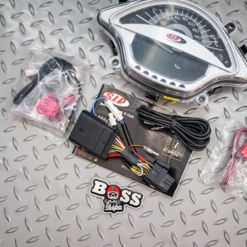 Promo Speedometer Speedo Digital Sip Silver Vespa S Lx Facelift Gts ...