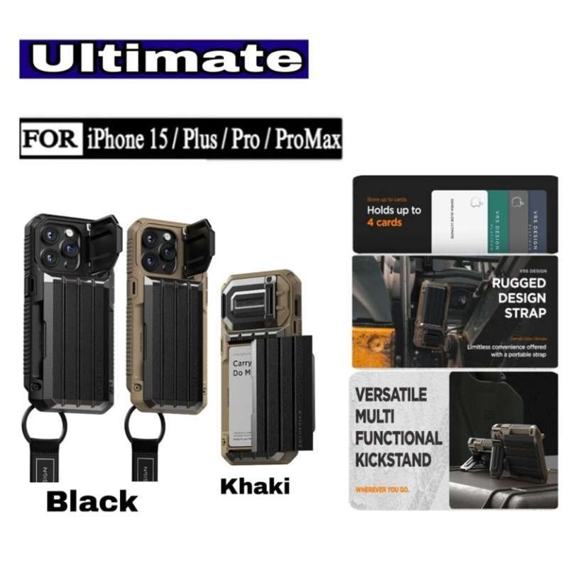 Promo Case iPhone 15 Pro Max 15 Pro Vrs Design Damda Glide Ultimate ...