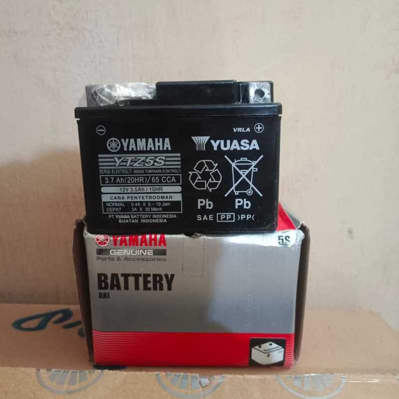 Jual Aki / Accu Kering Yamaha Yuasa Ytz5s Motor 100% Asli Di Seller Key Motor Sparepart. - Lorok ...