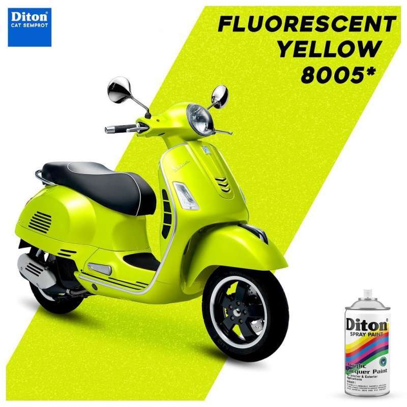 Jual Cat Semprot Pilok Pylox Pilox Diton 300cc - Fluorescent Yellow ...