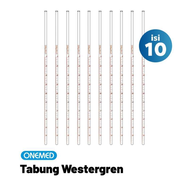 Jual Onemed Tabung Esr / Bbs Westergreen Pipet Westegren Isi 10 Pcs Di Seller Onemed-medicom ...