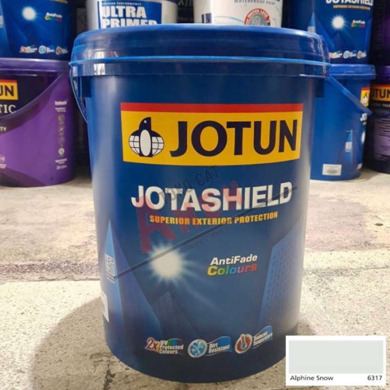 Promo Jotun Jotashield Anti Fade 20lt - Alphine Snow / Cat Tembok Eksterior Diskon 33% Di Seller ...