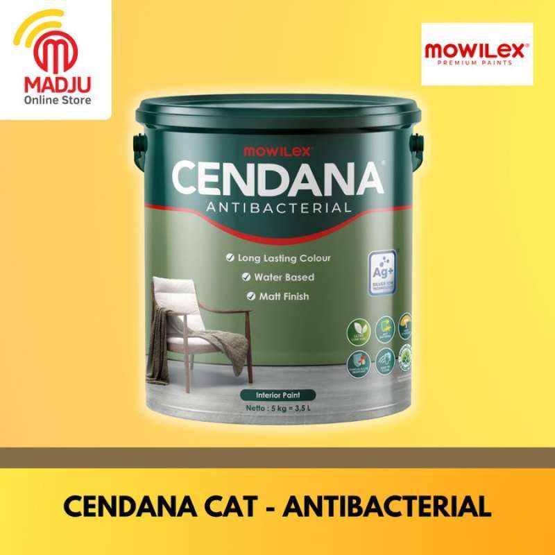 Promo Cat Tembok Cendana Antibacterial Mowilex 25 Kg - Pail Diskon 33% ... Promo Cat Tembok Cendana Antibacterial Mowilex 25 Kg - Pail Diskon 33% ...