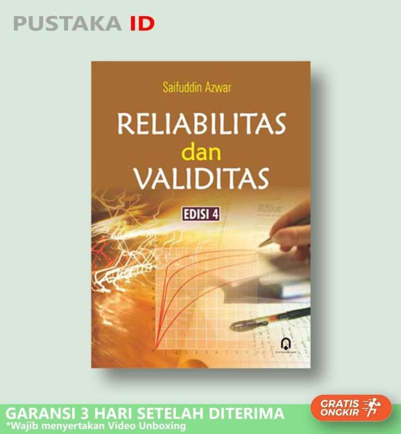 Jual Buku Reliabilitas Dan Validitas Di Seller Buku Id - Karang Tengah, Kab. Tangerang | Blibli