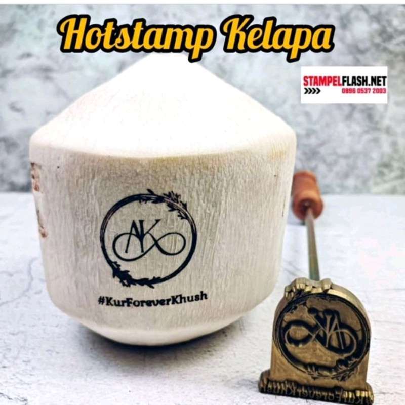 Jual Stempel Bakar Kelapa Burning Stick Hot Stamp Coconut Sam & Margo ...