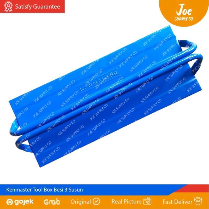 Promo Kenmaster Tool Box Besar 3 Rak Susun Toolbox Besi - Box Perkakas ...