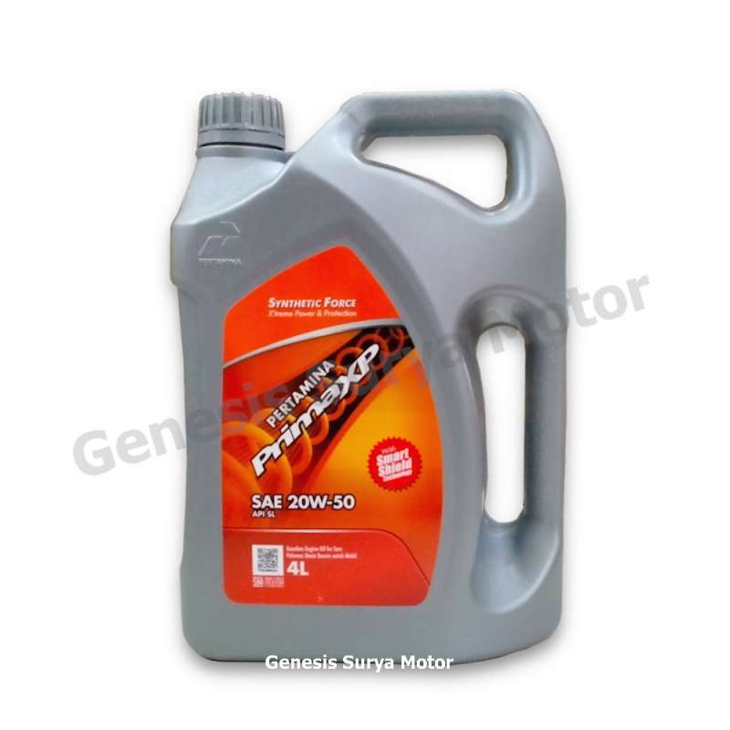 Jual Oli Prima Xp 20w40 4l Galon Pertamina Oil Di Seller Genesis Surya ...