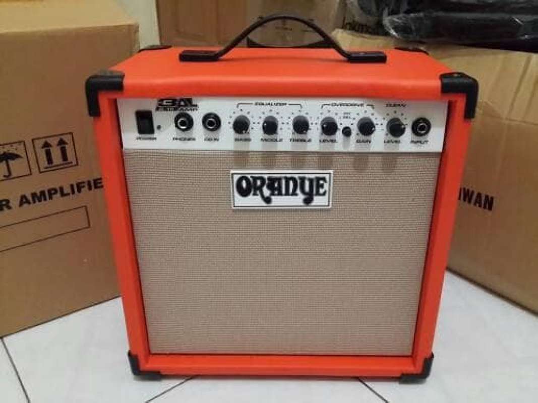 Promo Sound Gitar / Ampli Gitar / Amplifier Merek Oranye - Packing ...