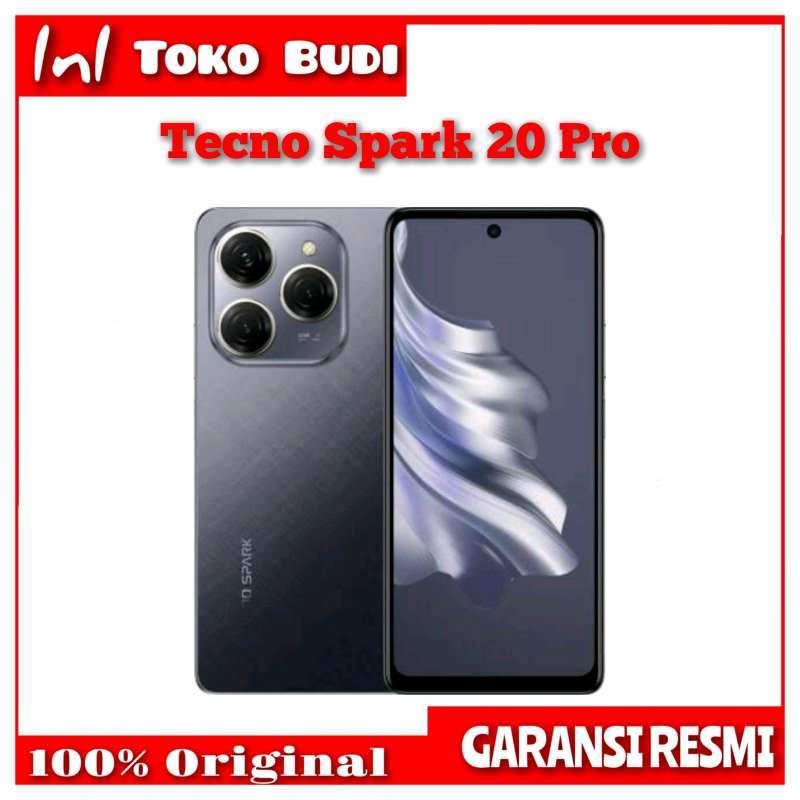 Jual Tecno Spark 20 Pro 12/256 Garansi Resmi - White 12/256 Di Seller Ini Toko Budi - Karet ...