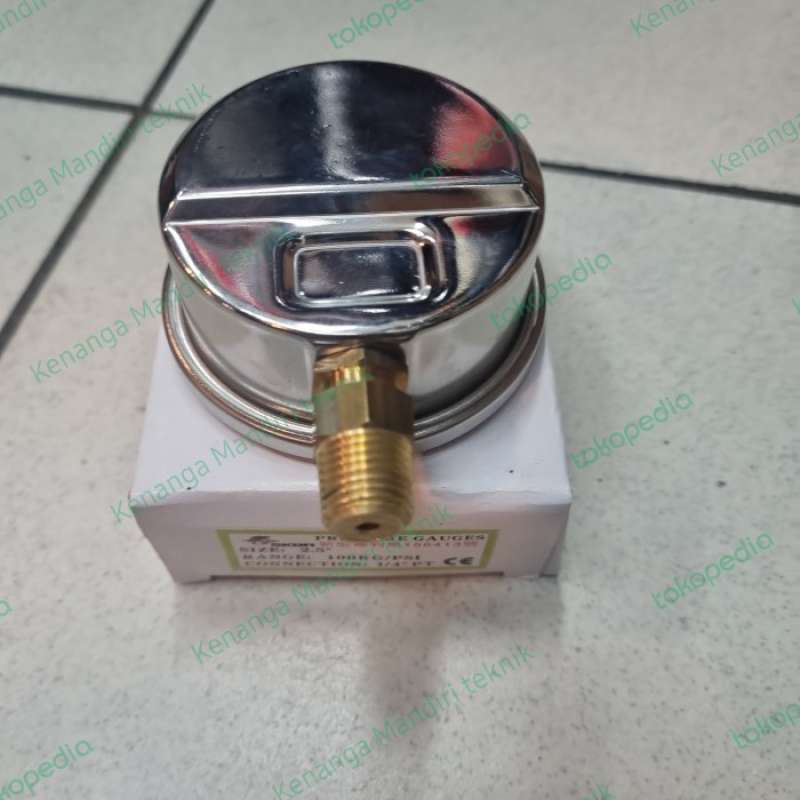 Promo Pressure Gauge 100 Bar (kg/cmâ²) 2,5 Skon Diskon 23% Di Seller ...