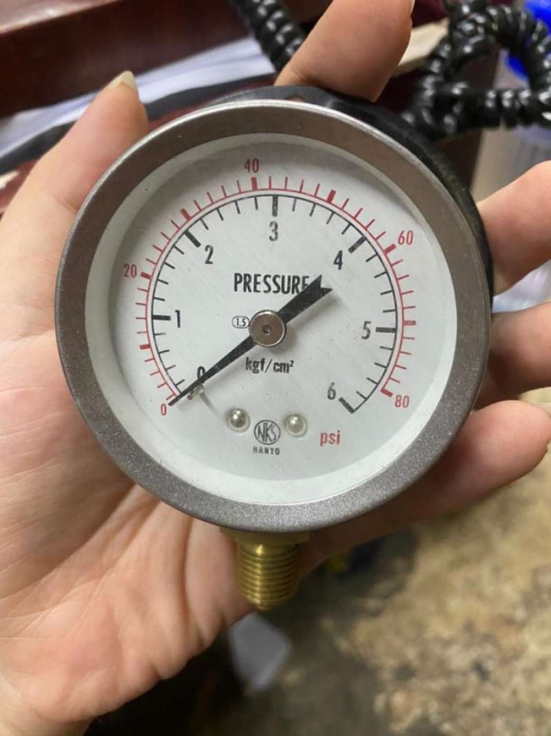 Promo Pressure Gauge 2.5 Inch Nagano 6 Bar Diskon 23% Di Seller ...