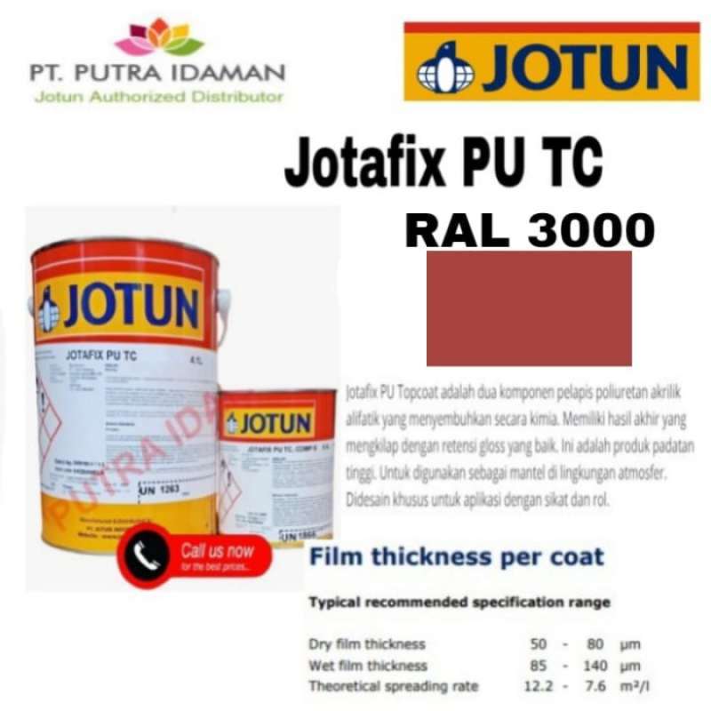 Promo Jotun Cat Marine Polyurethane Jotafix Pu Tc 5 Liter Diskon 23% Di ...