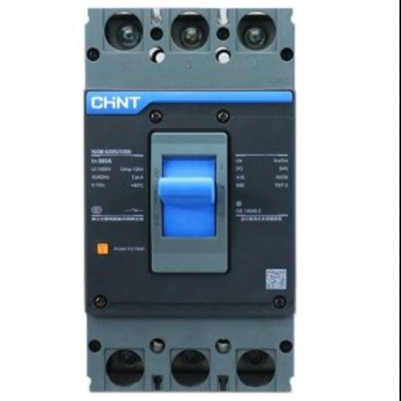 Promo Chint Mccb 3pole 500 - 630 Ampere Nxm630s / Mccb 3kutub Putus ...