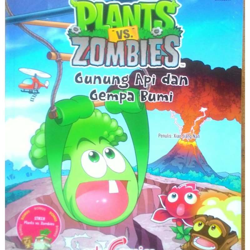 Promo Komik Plants Vs Zombies: Gunung Api Dan Gempa Bumi Diskon 23% Di Seller Pinglan Store ...