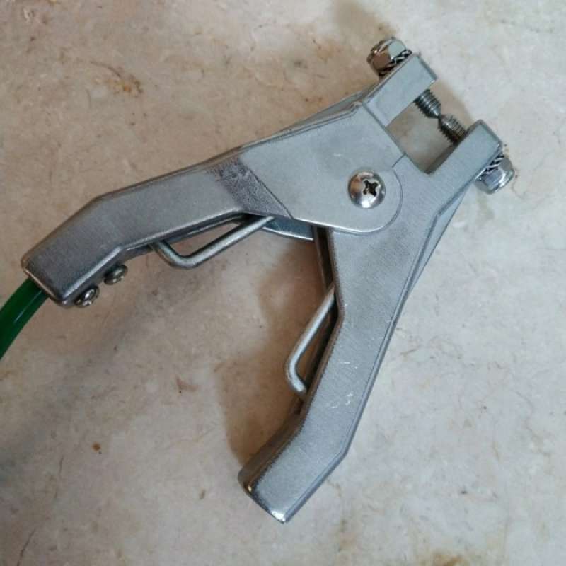 Promo 2 Clamp Arde Jepitan Grounding Buaya Aluminium Statik Earthing ...