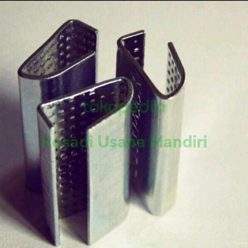 Promo Klem Metal Besi Klip (gripper Seal Tali Strapping) Kaleng Gerigi ...