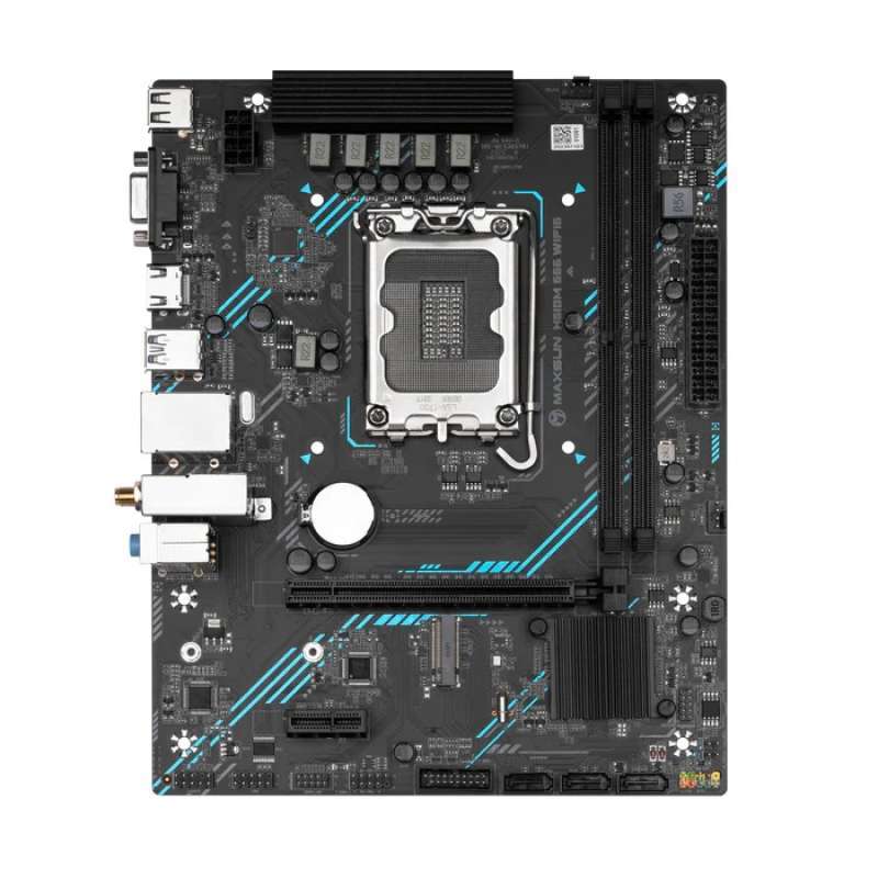 Jual Maxsun H610m 666 Wifi6 (lga1700, H610, Ddr4, Usb3.2, Sata3) Di ...