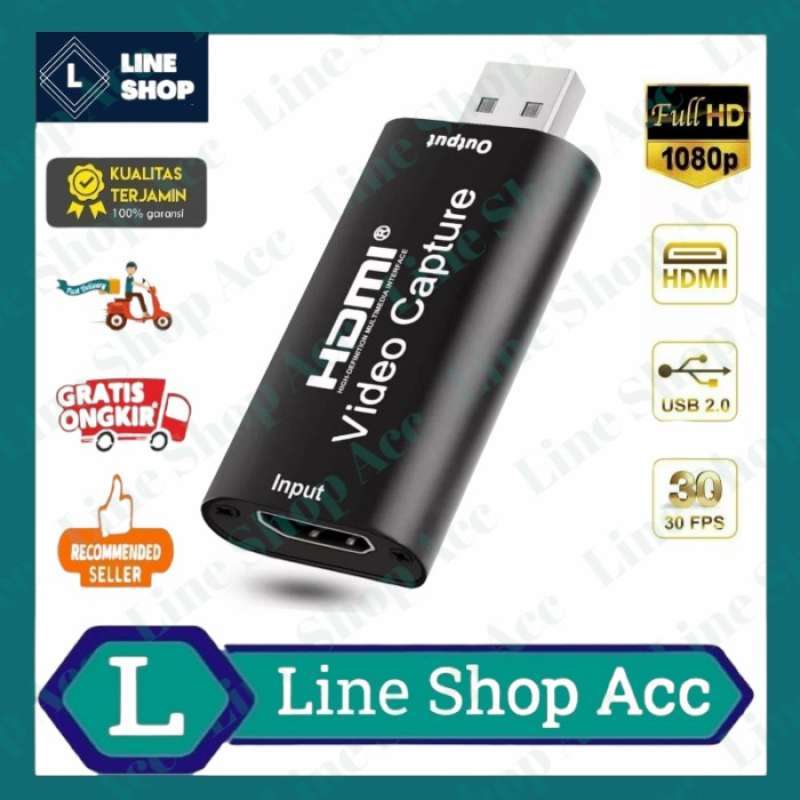 Promo Usb 2.0 Hdmi Video Capture Dongle Diskon 23% Di Seller Utepe ...