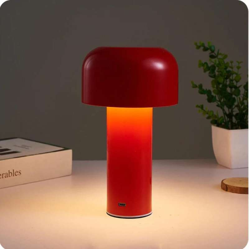 Jual Casagd Lampu Meja Hias Led Mid Century Model Mushroom 3 Color ...
