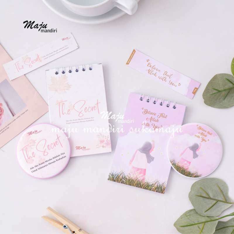 Jual Catatan Buku Harian Anak Sekolah Desain Unik Believe That Allah ...