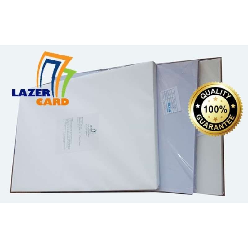Promo Pvc Bahan Id Card Putih A3+ (untuk Laser Printer) Diskon 13% Di ...