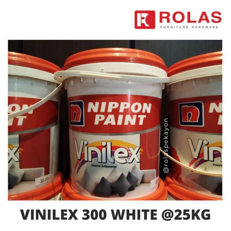 Jual Cat Nippon Paint Vinilex Putih 300 Original Murah - Harga Diskon ...