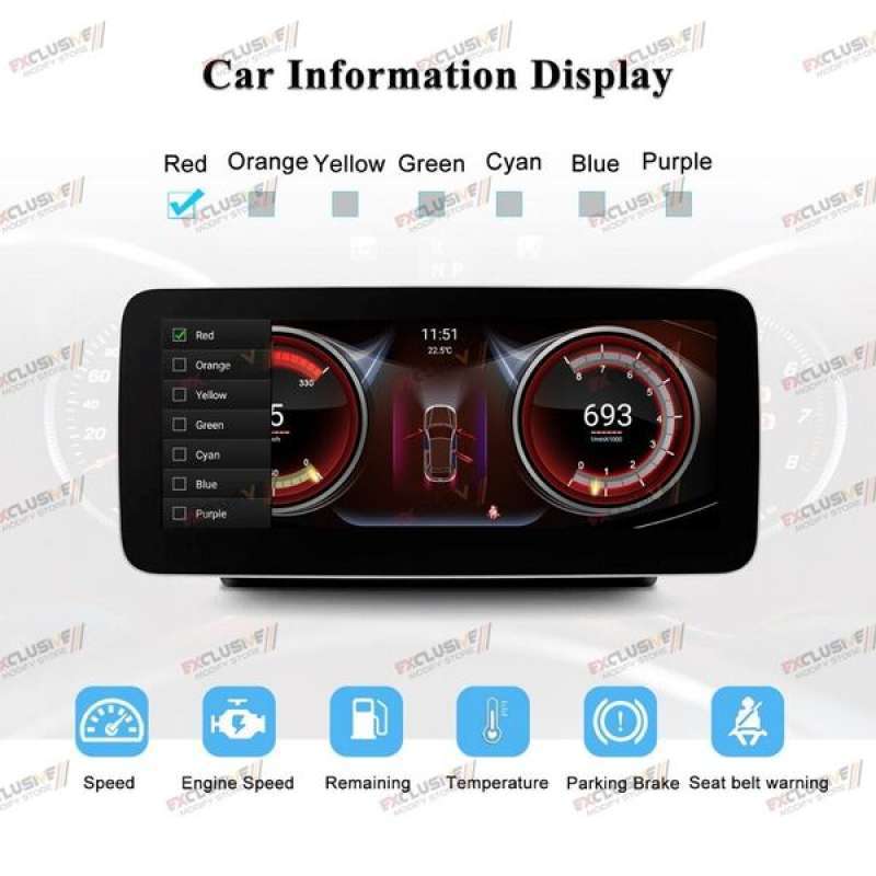 Jual Mercedes C Class W205 V Class W446 X Class (15 - 18) New Headunit ...